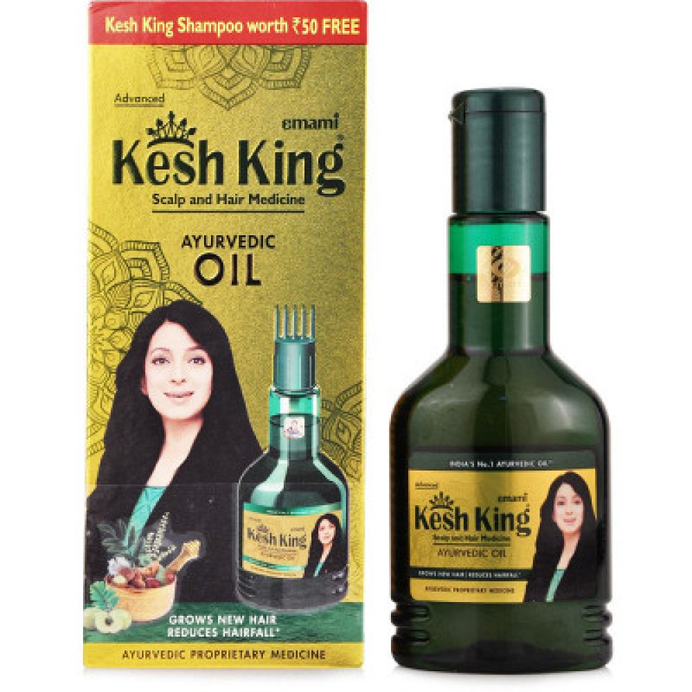 BUY Emami Kesh King Hair Oil (100ml) DISCOUNT 55% OFF CoD | Homeonherbs